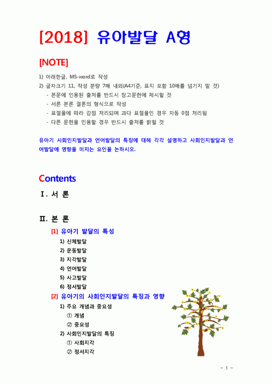 [2018 유아발달4A] 유아기 사회인지발달과 언어발달의 특징에 대해 각각 설명하고 사회인지발달과 언어발달에 영향을 미치는 요인을 논하시오[인용 출처표기완료]