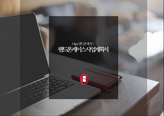 핸드폰 케이스 사업계획서