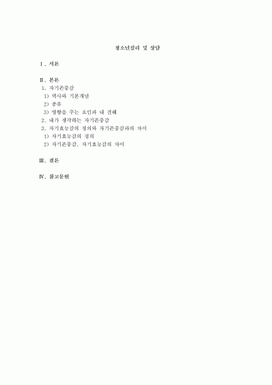1. 자기존중감은 무엇인지 다른 학자의 의견을 제시하고 자신이 생각하는 자기존중감을 정의하여 기술해주세요. 2. 자기존중감, 자기효능감의 차이는 무엇인지 기술해주세요.