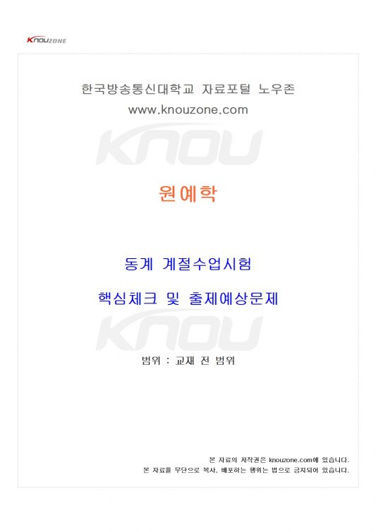 2024년 원예학 동계계절시험 핵심체크
