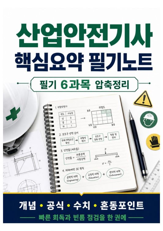 산업안전기사 핵심요약 필기노트