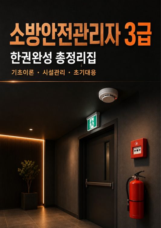 소방안전관리자 3급 한권완성 총정리집