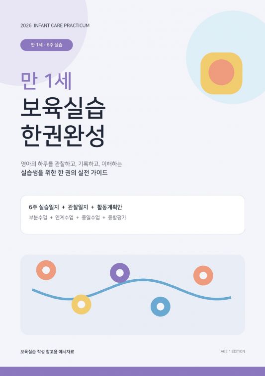 만1세 보육실습 한권완성