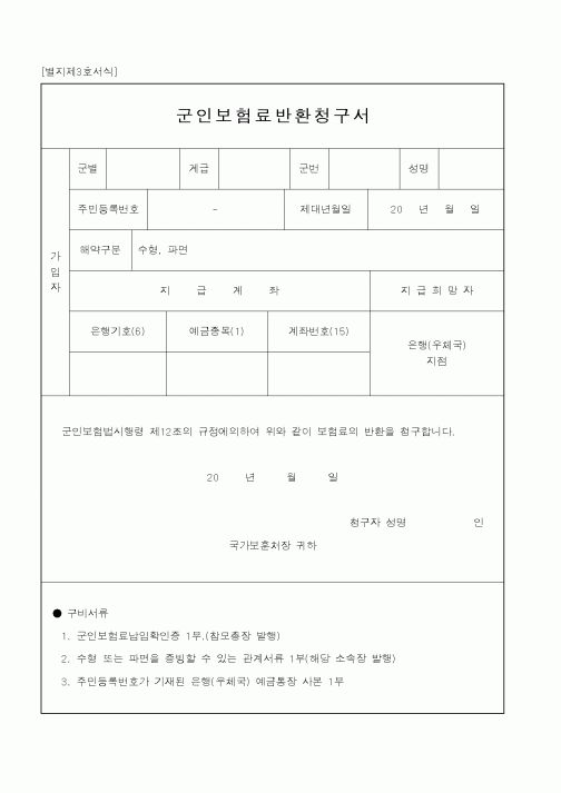 서식 미리보기