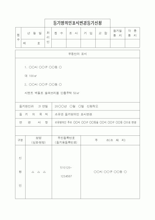 서식 미리보기