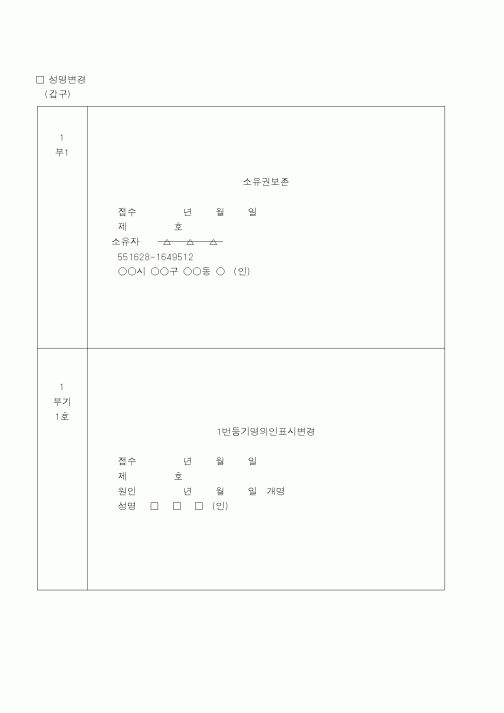 서식 미리보기