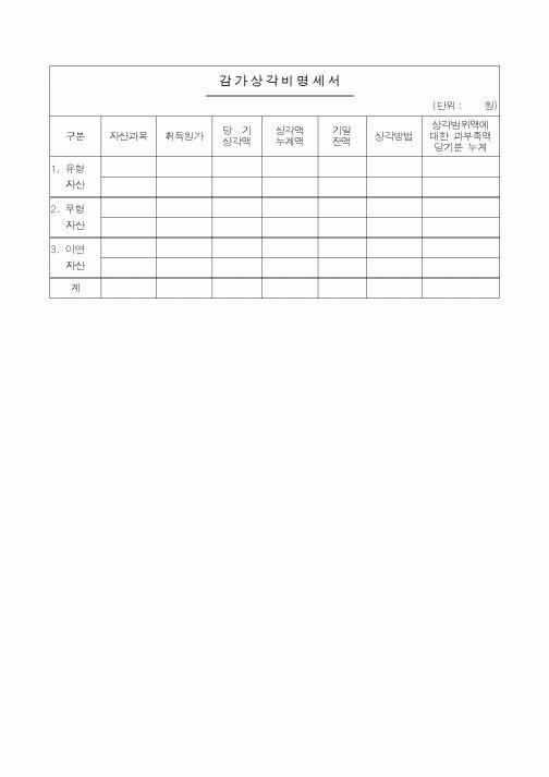 서식 미리보기