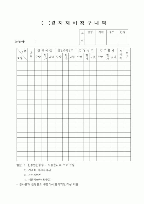 서식 미리보기
