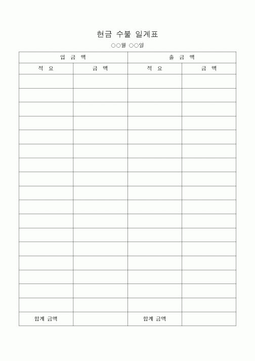 서식 미리보기