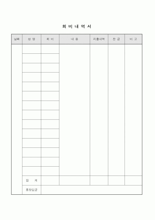 서식 미리보기