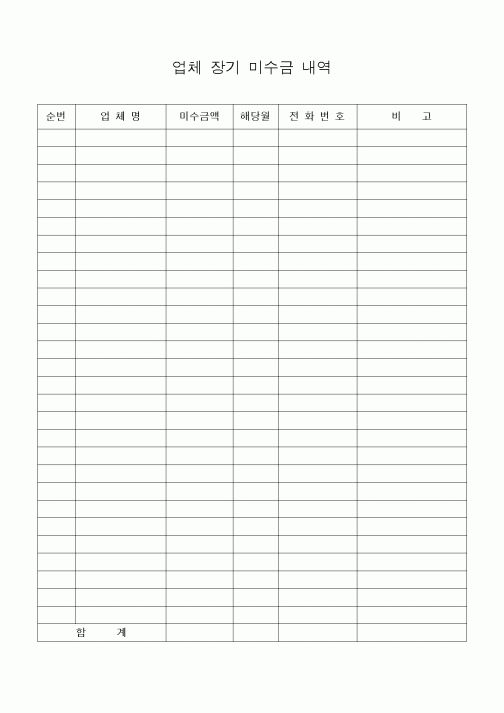 서식 미리보기