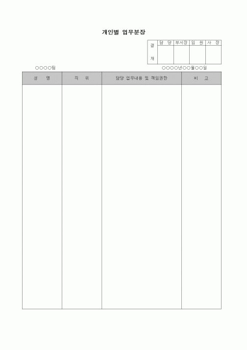 서식 미리보기
