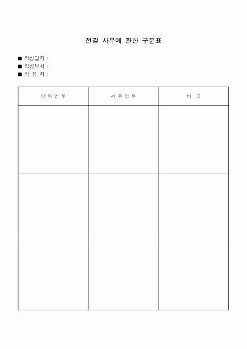 서식 미리보기