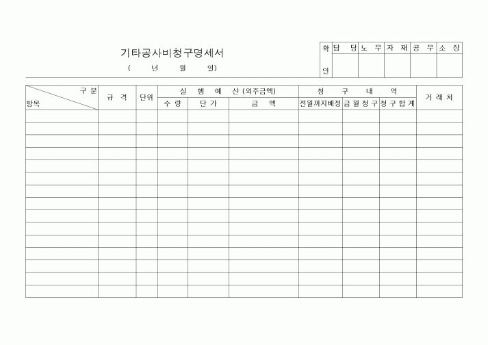 서식 미리보기