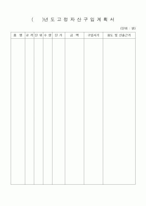 서식 미리보기