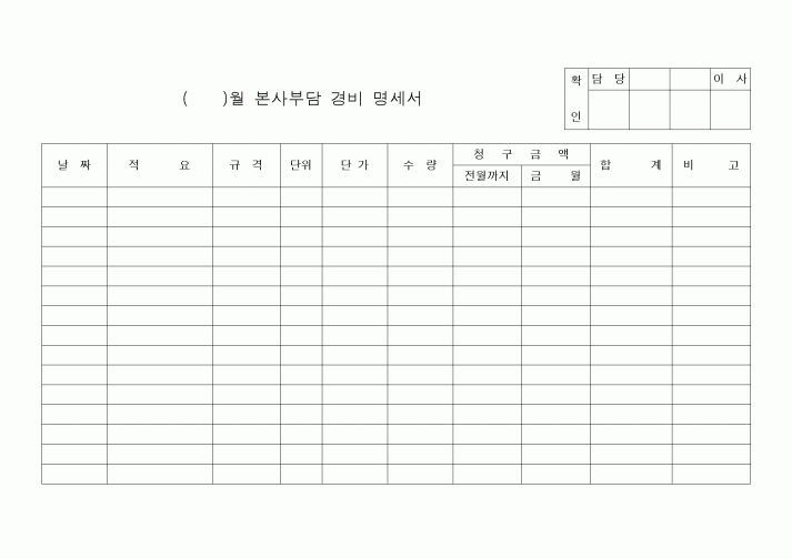 서식 미리보기