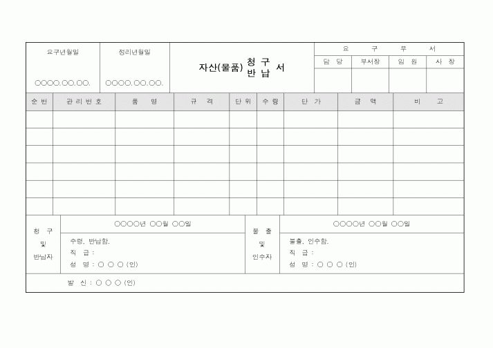 서식 미리보기