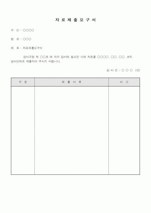 서식 미리보기
