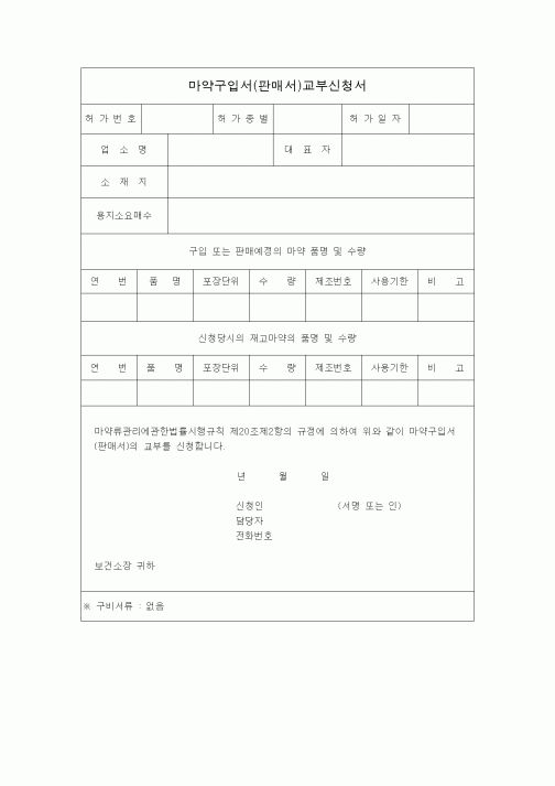 서식 미리보기