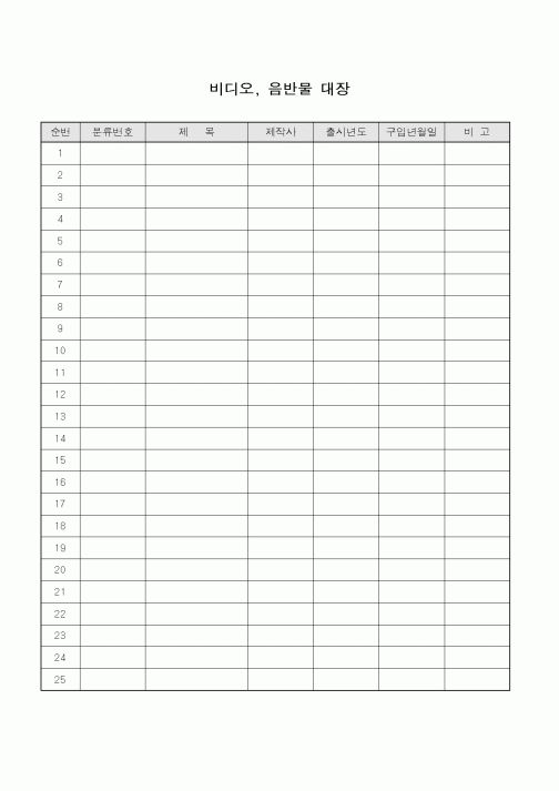 서식 미리보기