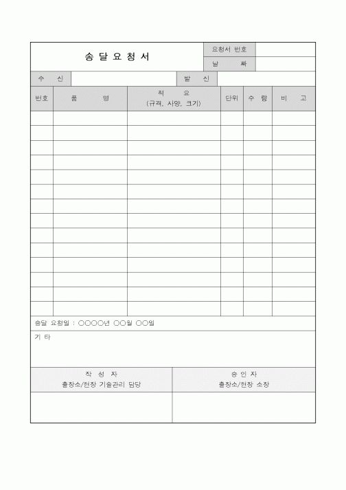 서식 미리보기