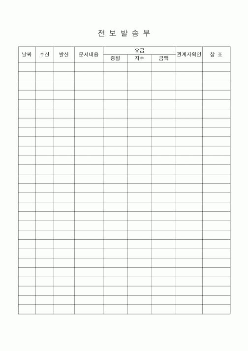 서식 미리보기