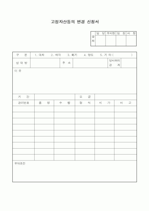 서식 미리보기