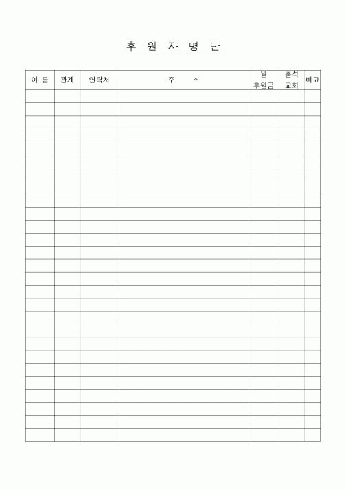 서식 미리보기