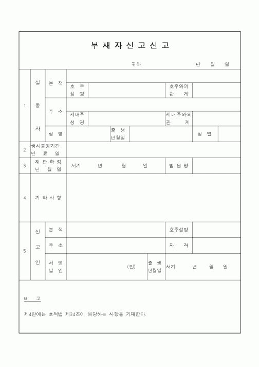 서식 미리보기
