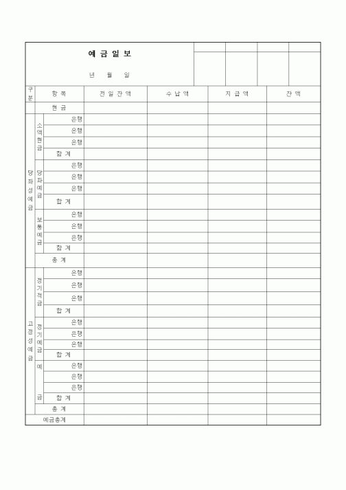 서식 미리보기