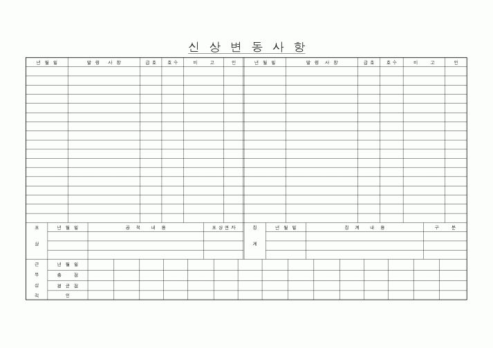 서식 미리보기