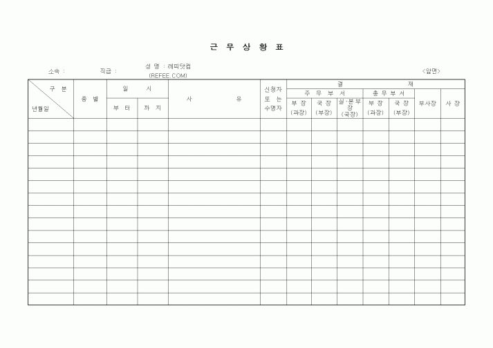 서식 미리보기