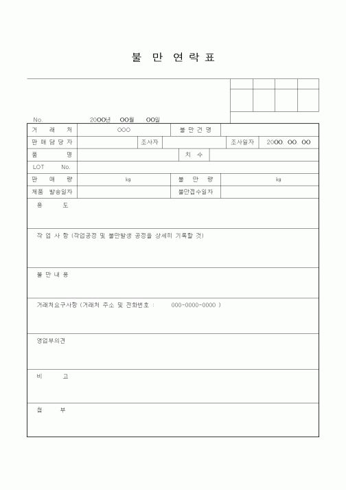 서식 미리보기