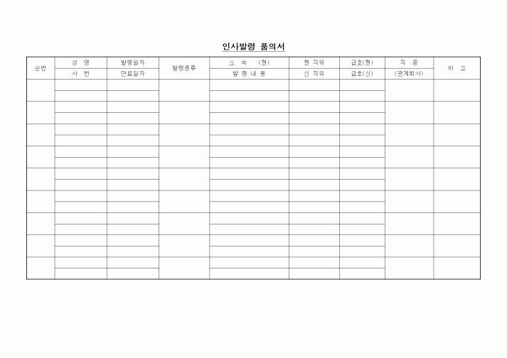 서식 미리보기
