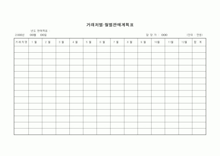 서식 미리보기