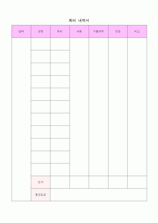 서식 미리보기