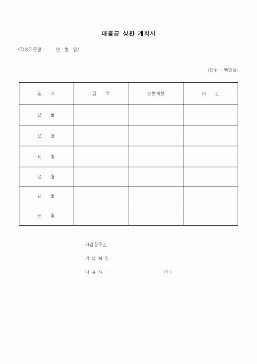 서식 미리보기