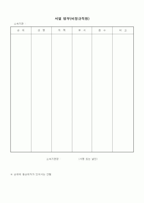 서식 미리보기
