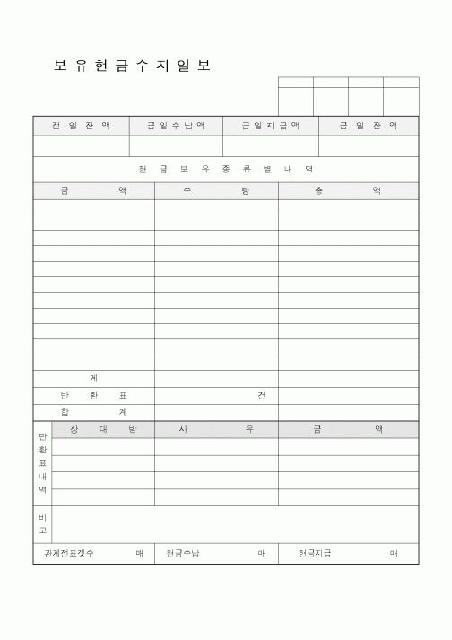 서식 미리보기