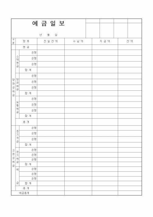 서식 미리보기