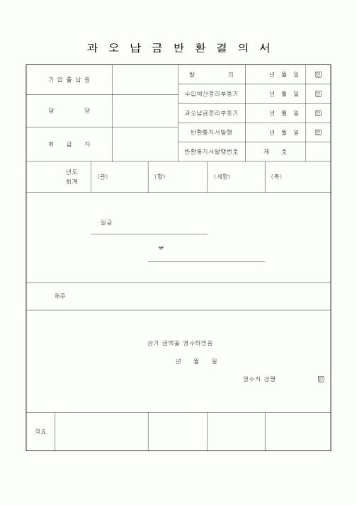 서식 미리보기