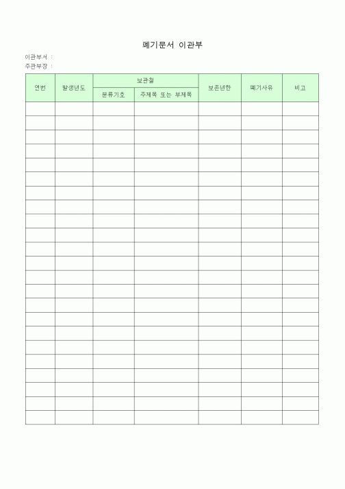 서식 미리보기
