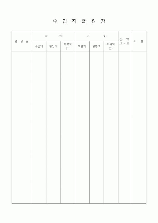 서식 미리보기