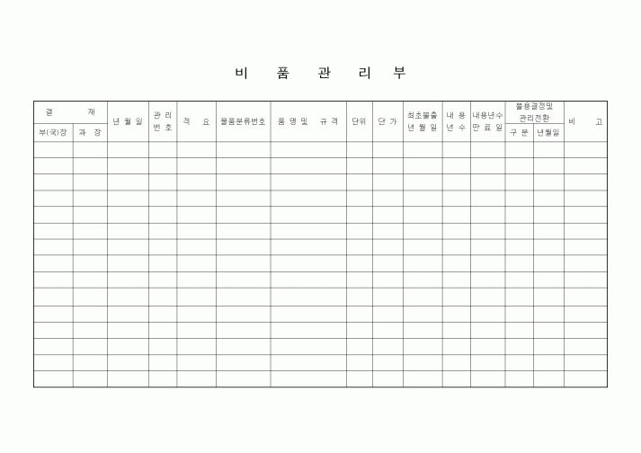 서식 미리보기