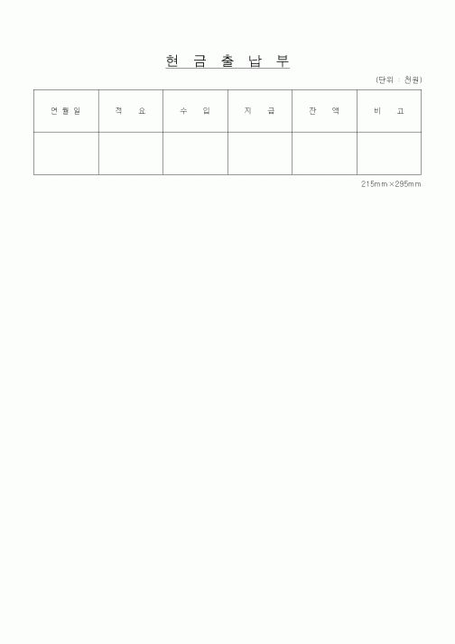 서식 미리보기