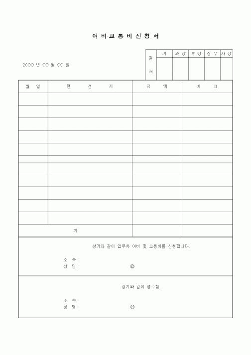 서식 미리보기