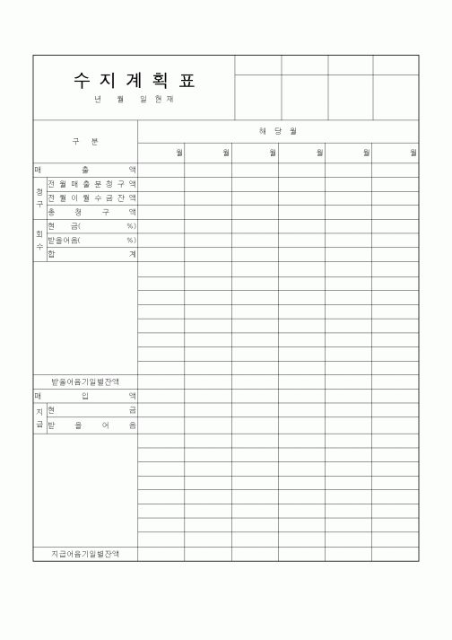 서식 미리보기