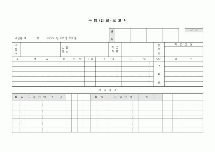 서식 미리보기
