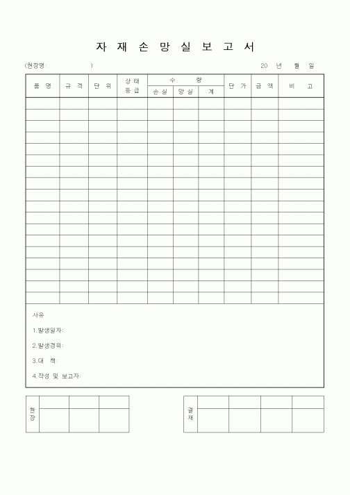 서식 미리보기
