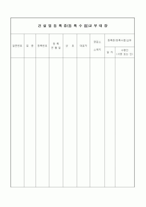 서식 미리보기